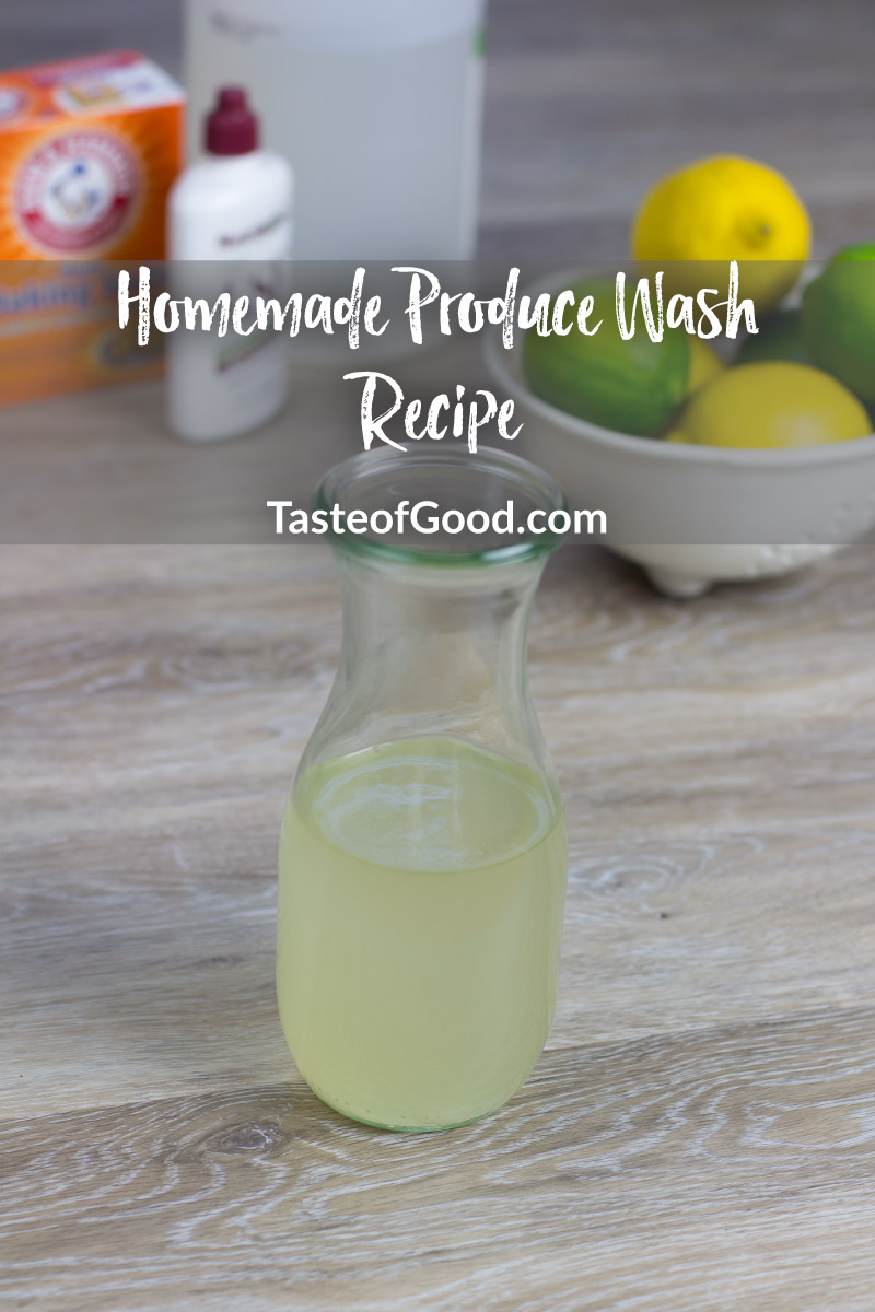 Produce Wash Recipe - Your new DIY Vegetable Wash and Fruit Wash